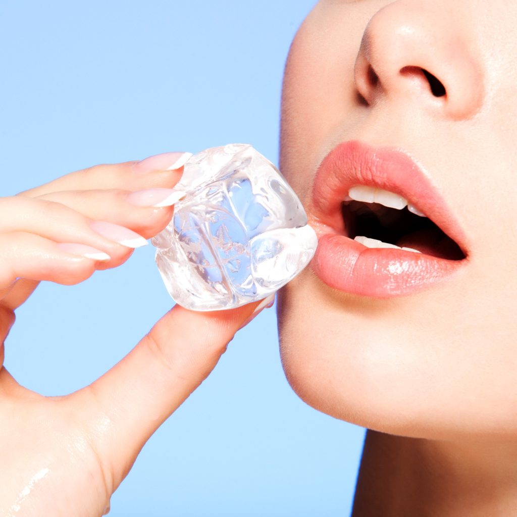 Is Chewing Ice Bad for Your Teeth - Coral Dental Care